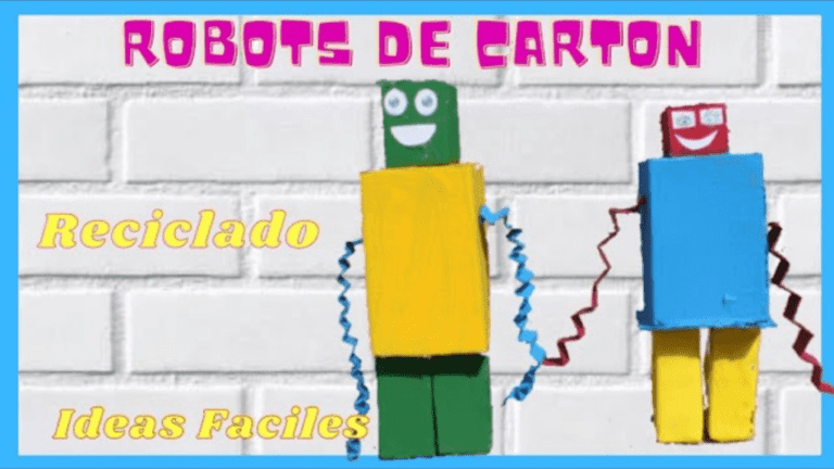 Como hacer un Robot de Material reciclado - BricoVlog